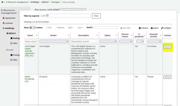 Koha ERM module | Catalyst IT