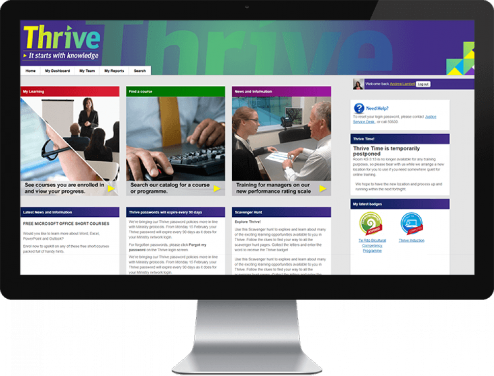 New Zealand’s Ministry of Justice transforms their eLearning experience with Tōtara | Catalyst IT